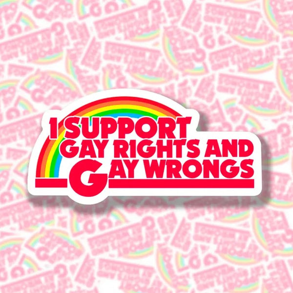 Gay Rights Sticker – HomeGrown Decatur